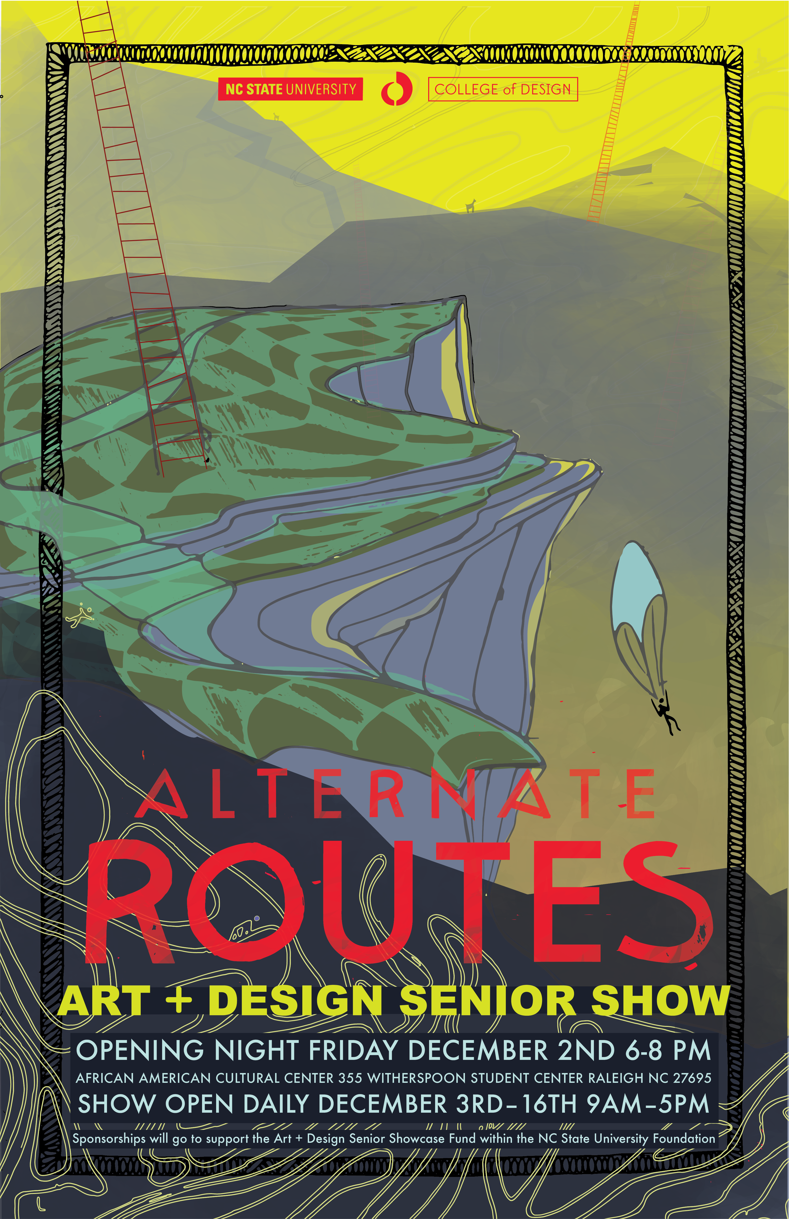 Alternate Routes Art Design Senior Show 2016 College Of Design School Of Architecture